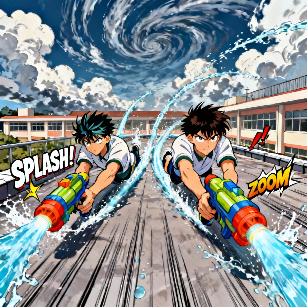 Free AI Water Gun Battle Generator Online | Create Splash Battles
