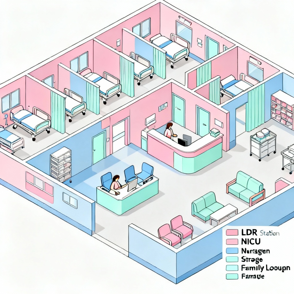 Free AI Maternity Ward Generator Online | Design Mockups, NICU Layouts ...