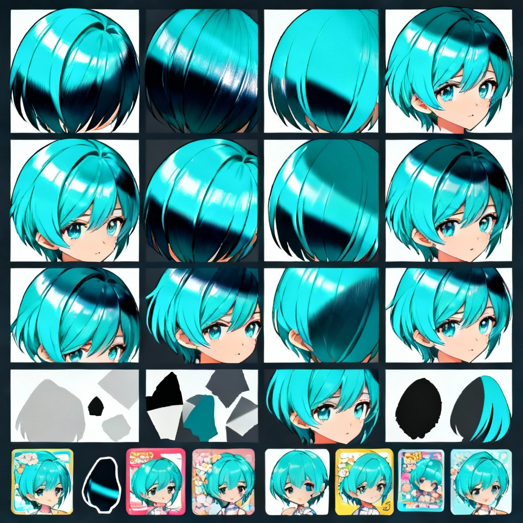 Free AI Hair Texture Generator Online | Create Seamless 4K Hair Maps