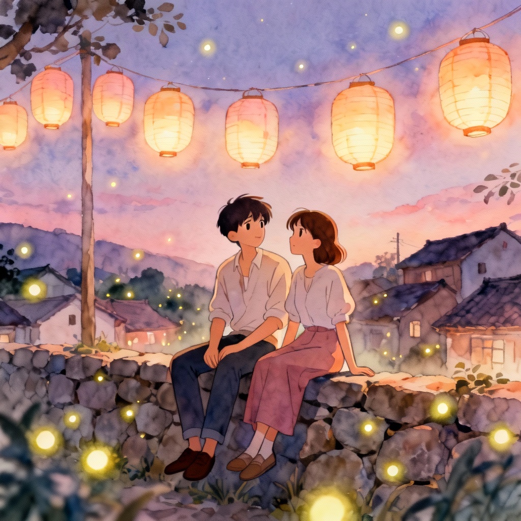 Free AI Ghibli Couple Generator | Create Cozy Animated Couple Art Online