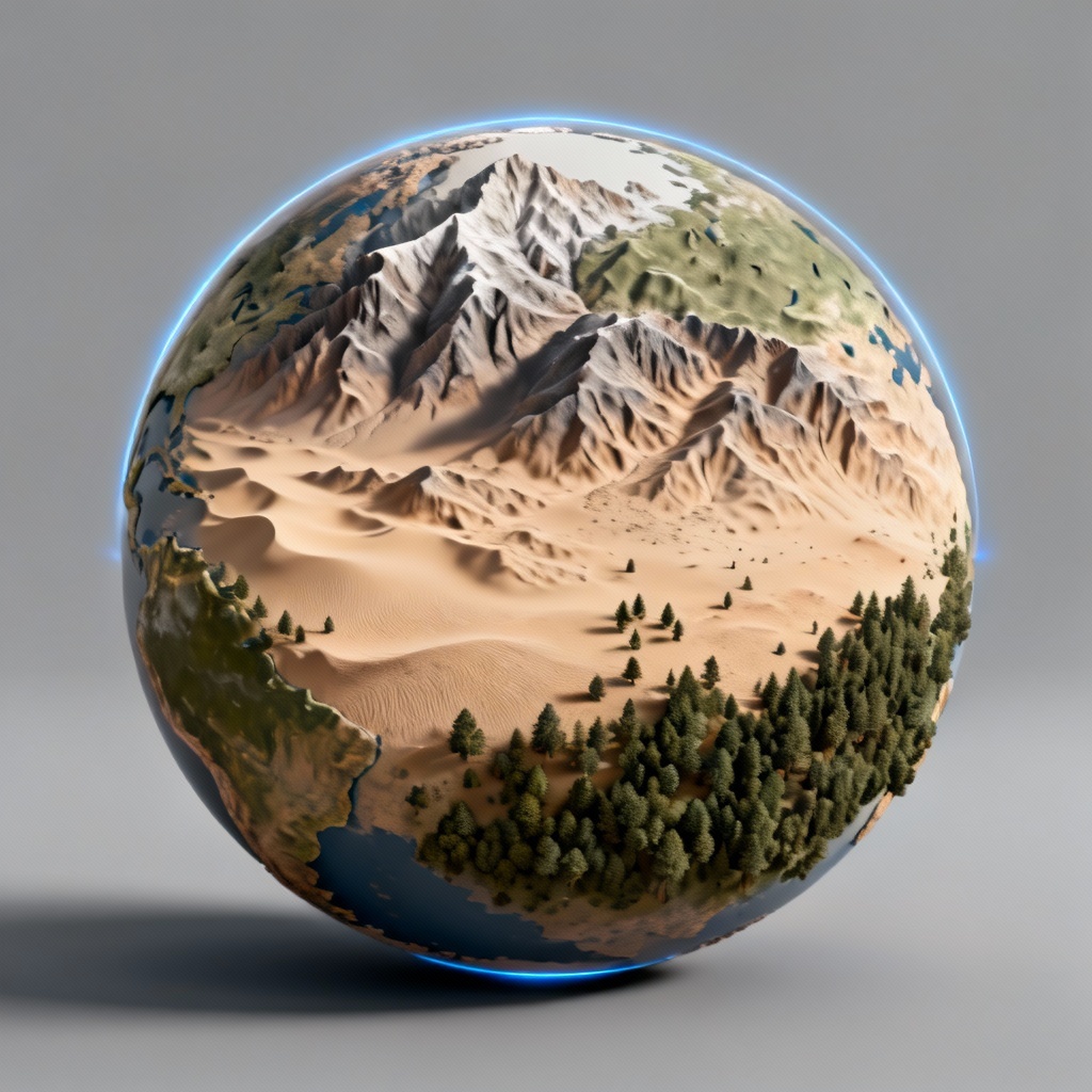 Free AI Earth Sphere Generator Online | Create 3D Globe Images
