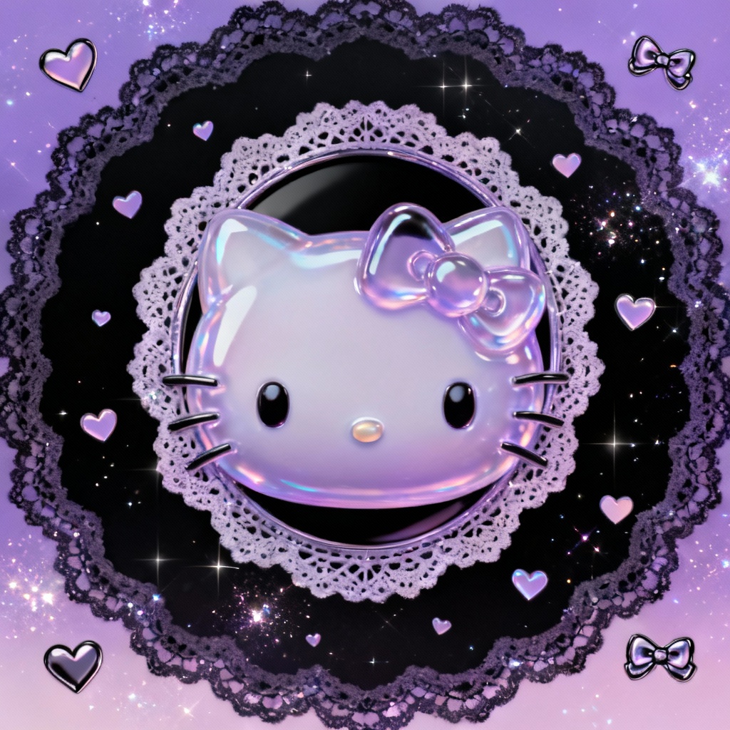 Free AI Y2K Hello Kitty Wallpaper Generator Online