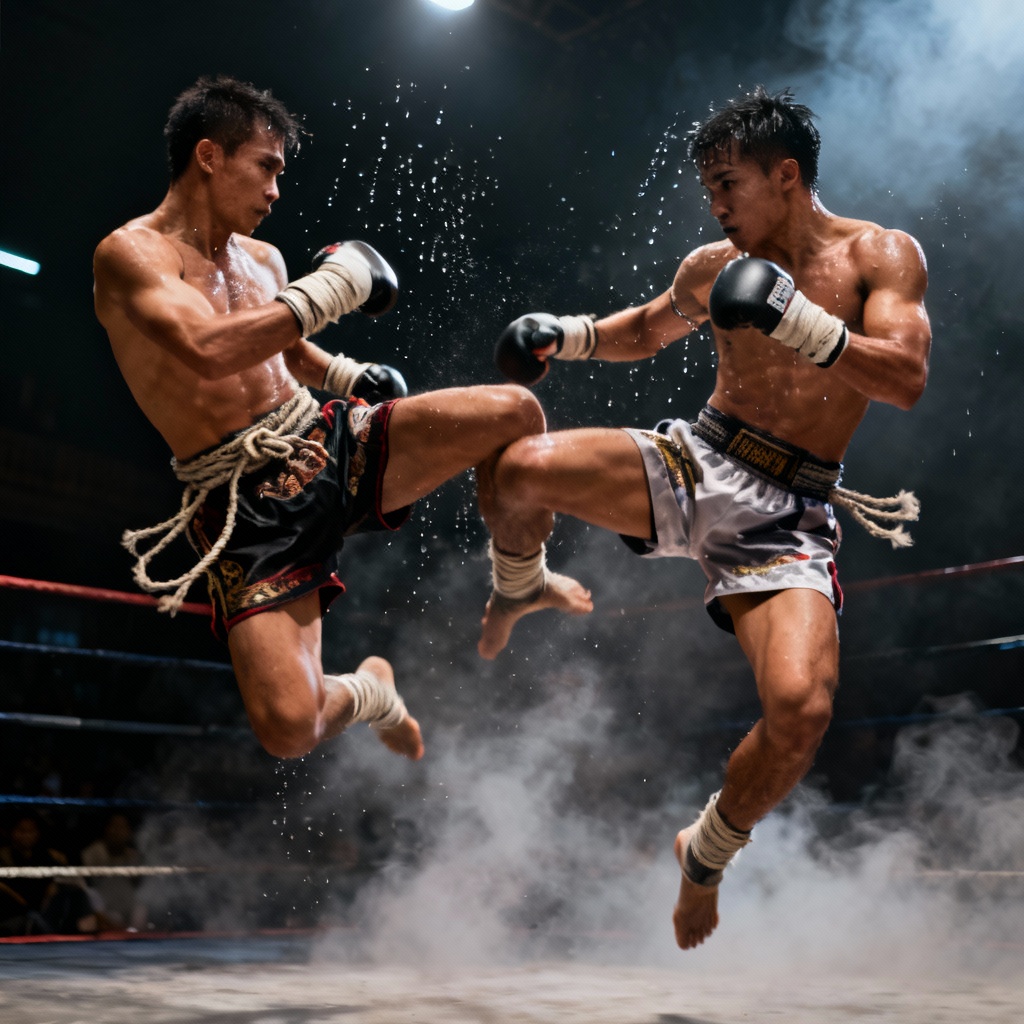 Free AI Thai Boxing Generator | Create Muay Thai Fight Art Online