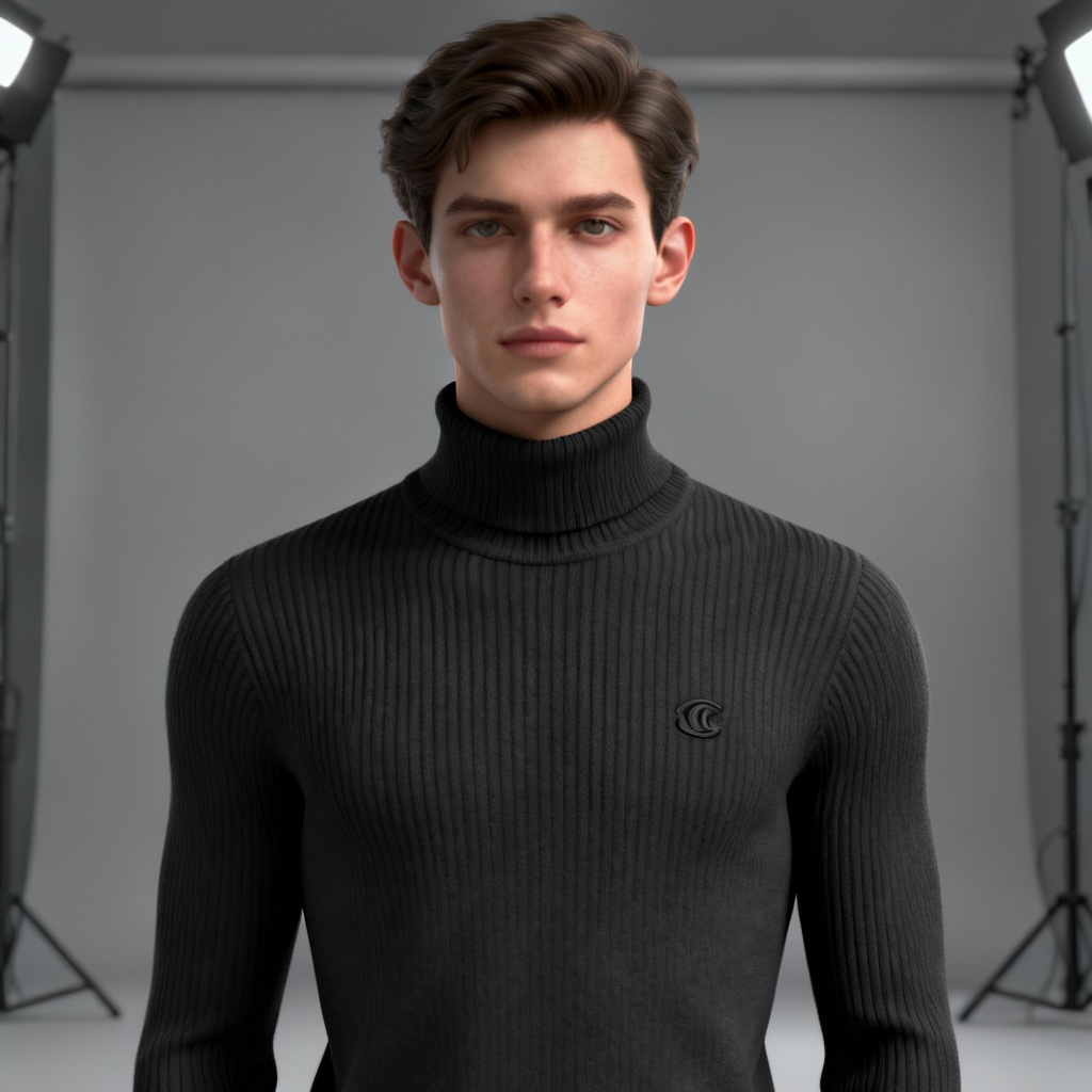 Free AI Turtleneck Sweater Generator Online