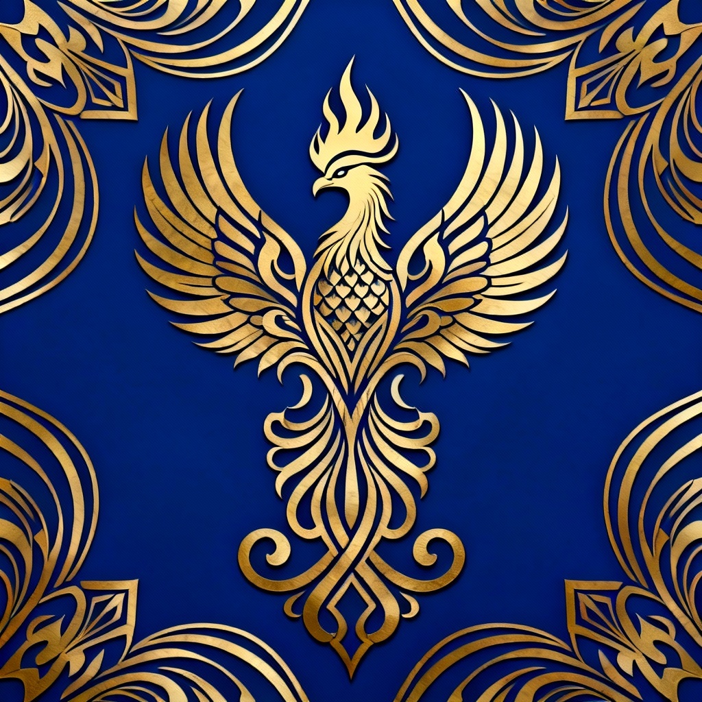 Free AI Phoenix Pattern Generator Online | Create Seamless Phoenix Designs