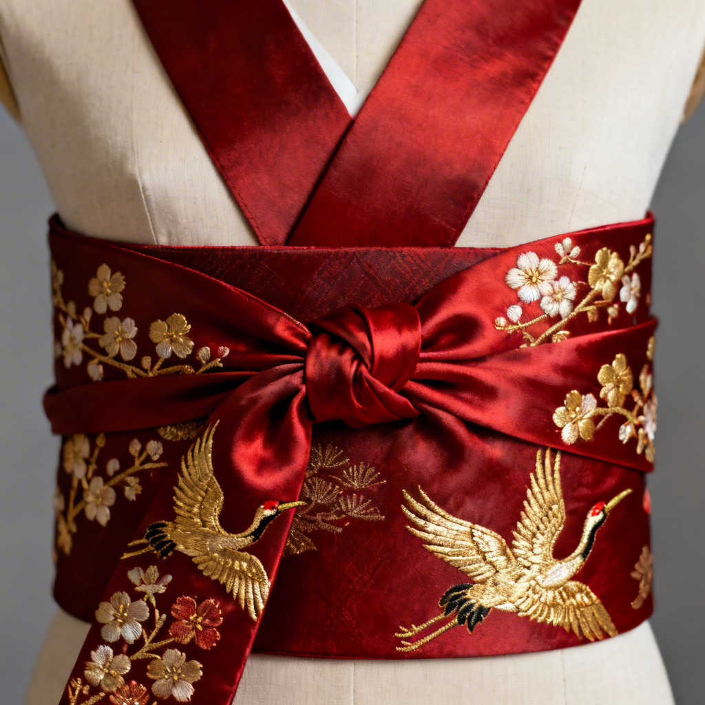 Free AI Red Obi Generator Online | Create Custom Obi Designs