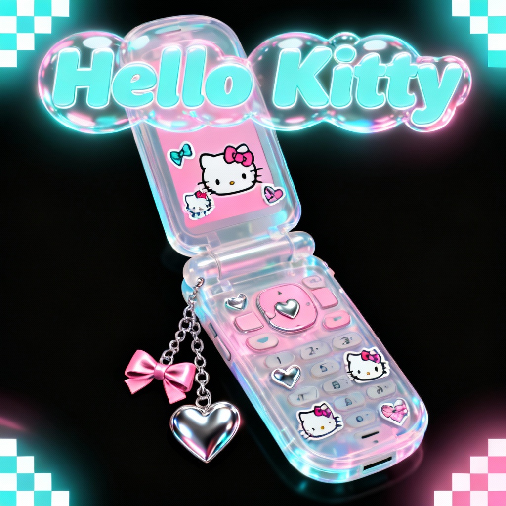 Free AI Y2K Hello Kitty Wallpaper Generator Online