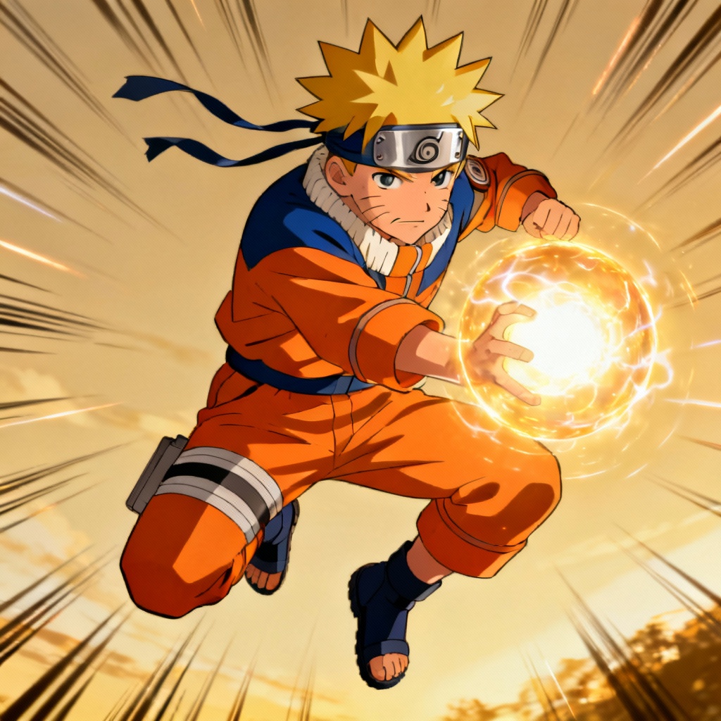 Free AI Naruto Uzumaki Generator Online | Create Anime Ninja Images