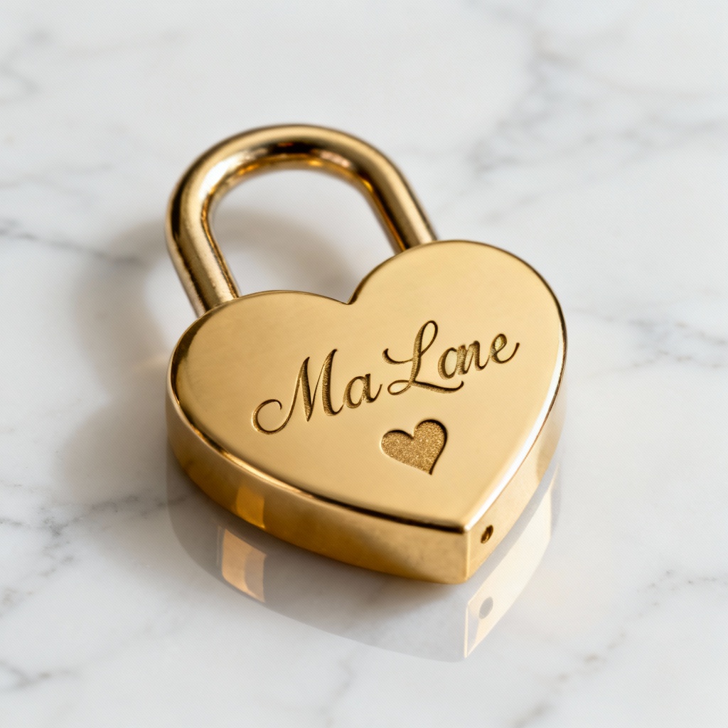 Free AI Love Lock Generator Online | Create Engraved Couple Locks