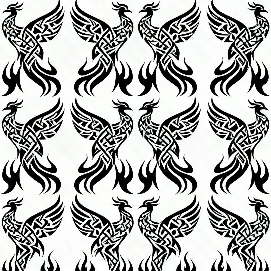 Free AI Phoenix Pattern Generator Online | Create Seamless Phoenix Designs