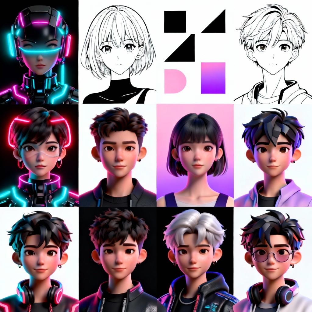 Free AI Cool Avatar Generator Online | Create Stylish Avatars
