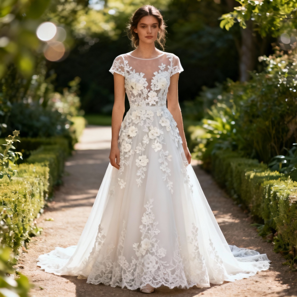 Free AI White Lace Dress Generator Online