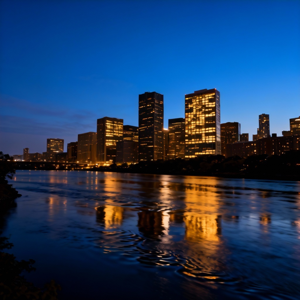 Free AI Evening Time Generator | Create Blue Hour & Sunset Scenes