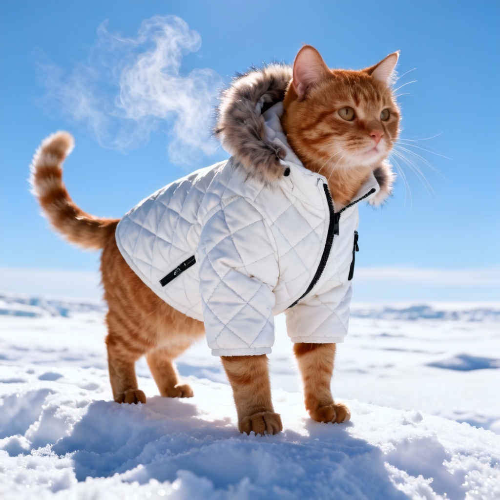 Free ai-puffer-jacket-cat Generator Online | Create Puffer Jacket Cat ...
