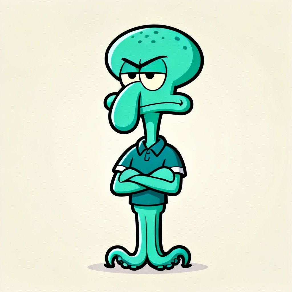 Free AI Squidward Filter Online | Turn Photos Into Squidward Style