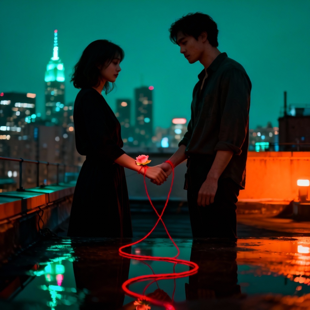 Free AI Red String of Fate Generator | Create Romantic Destiny Threads ...