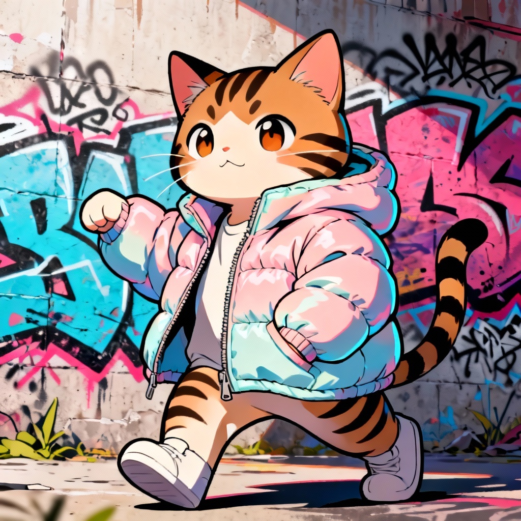 Free ai-puffer-jacket-cat Generator Online | Create Puffer Jacket Cat ...