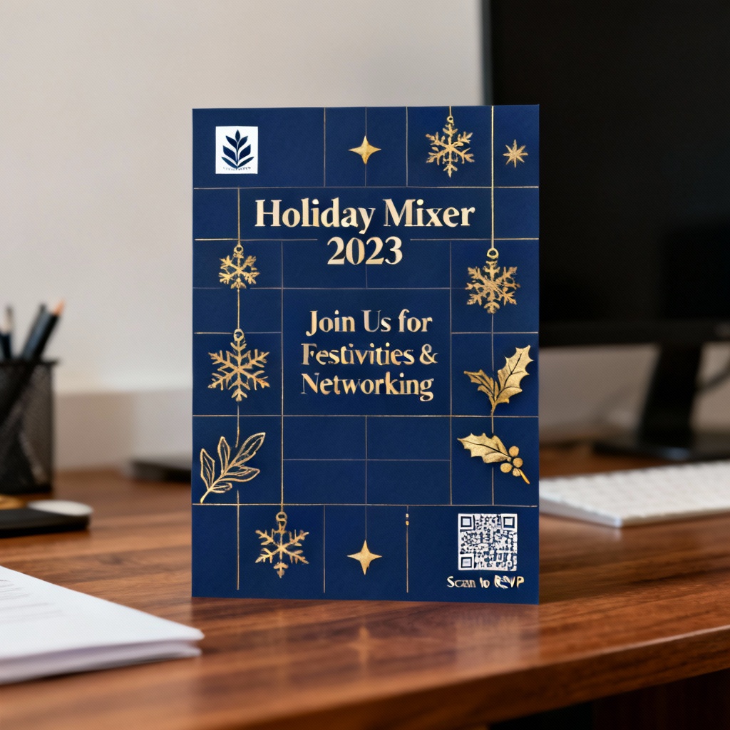 Free AI Holiday Party Invitation Generator Online