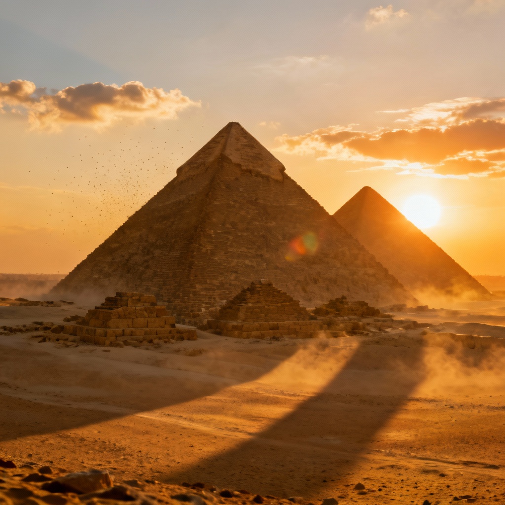 Free AI Pyramids Generator Online | Create Pyramid Art Images