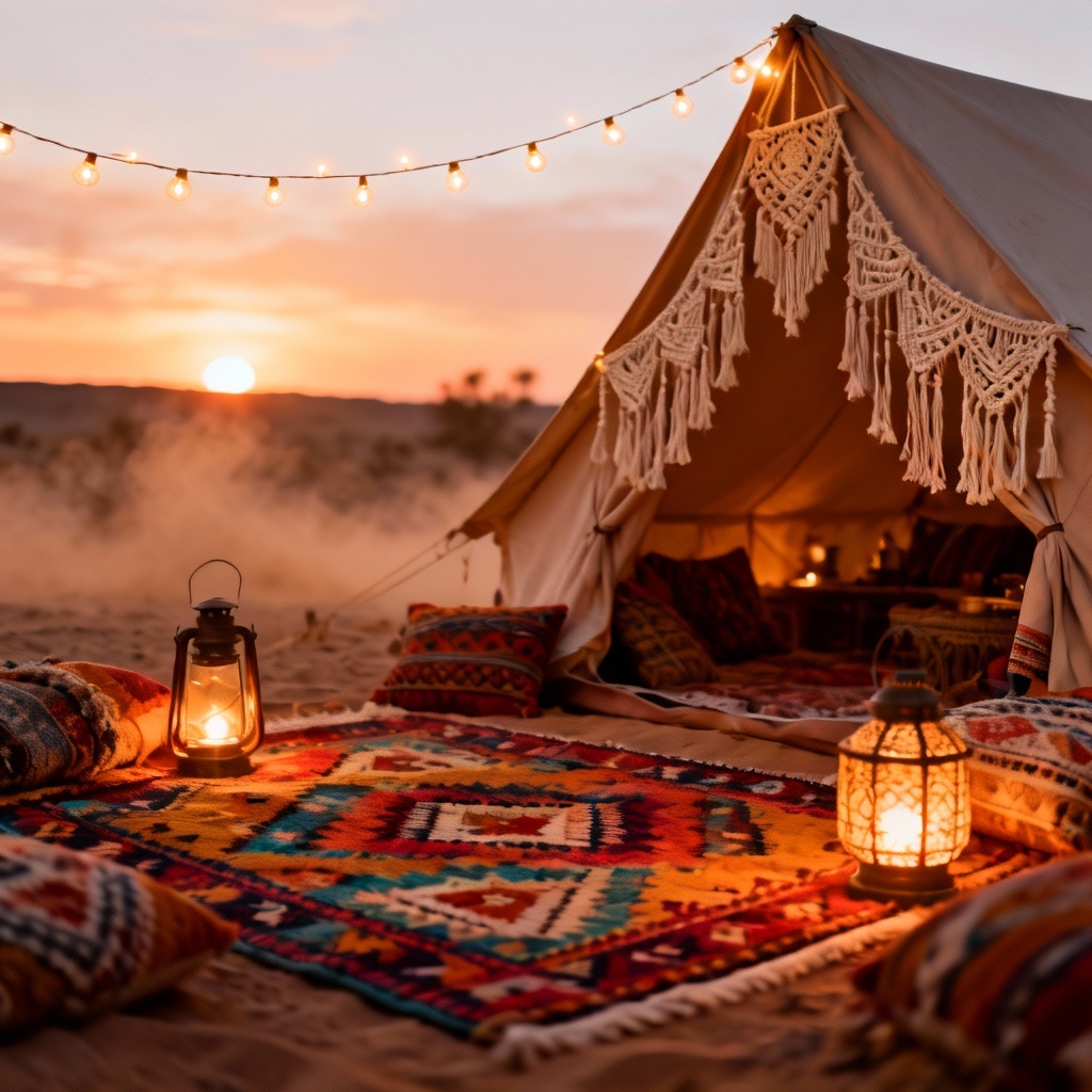 Free AI Desert Sunset Vibes Generator Online | Create Sunset Art