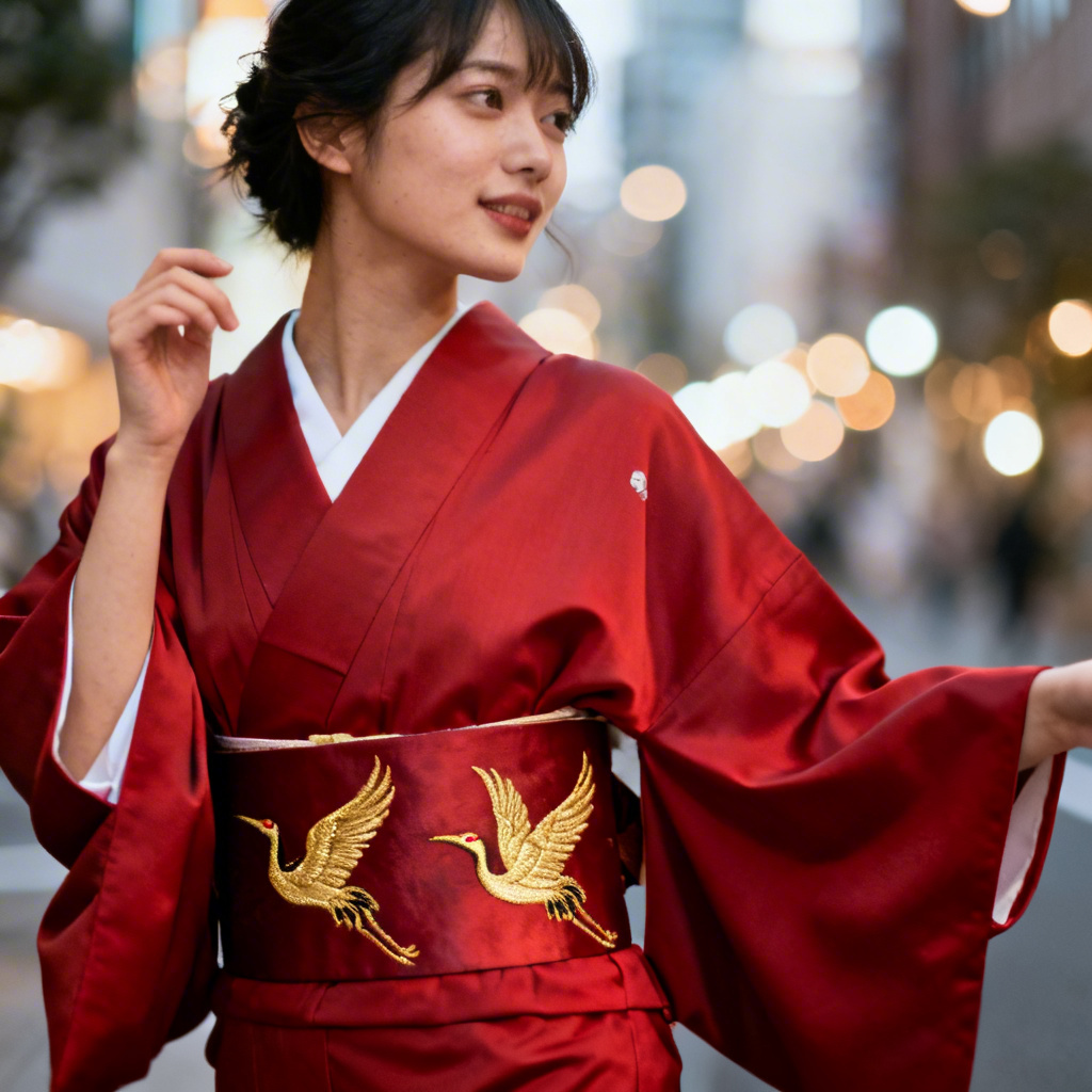 Free AI Red Obi Generator Online | Create Custom Obi Designs