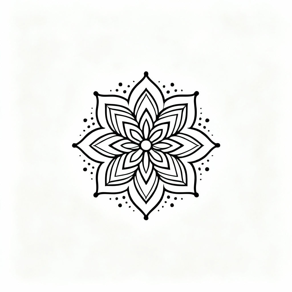 Free AI Mandala Tattoo Generator Online