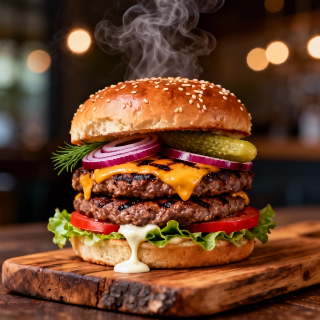 Free AI Burger Generator Online | Create Realistic Burger Images