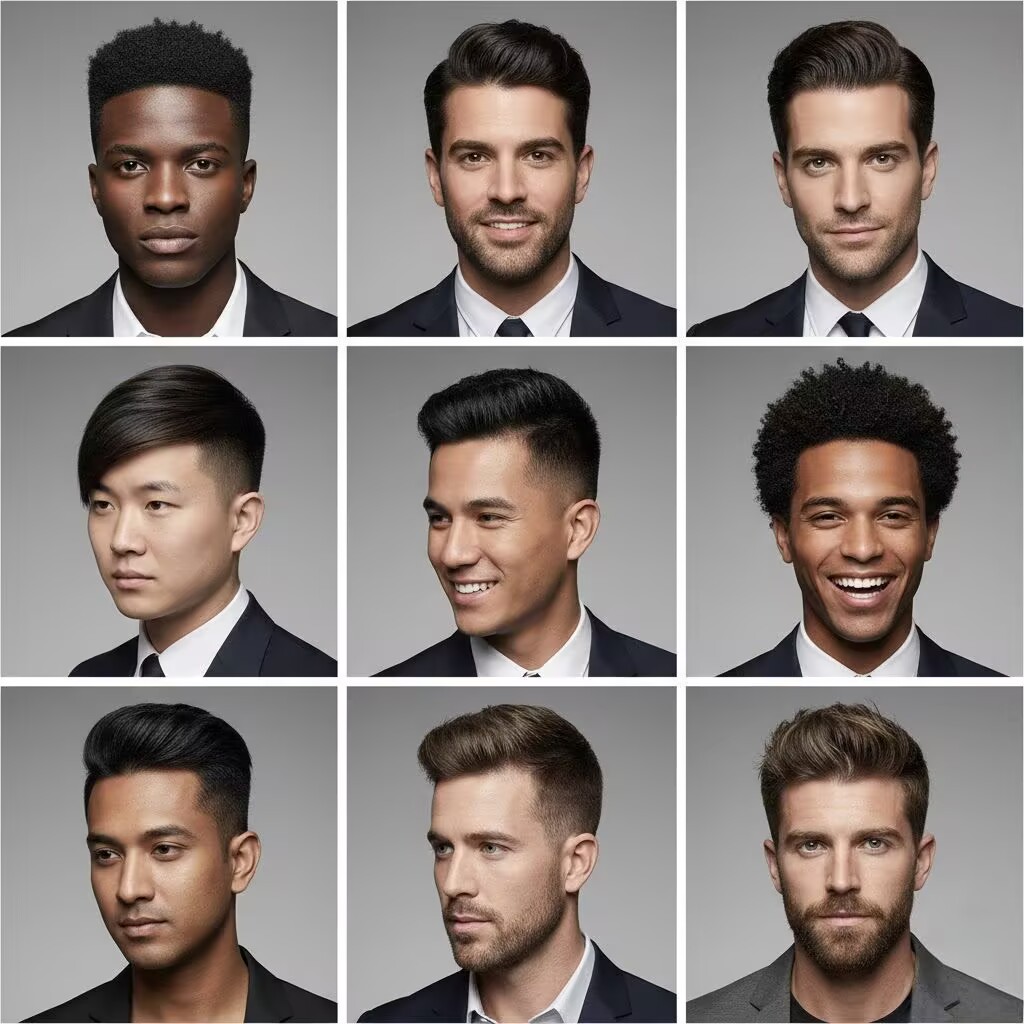Try Virtual Fade Styles Instantly with Our Free AI Taper Fade Haircut ...